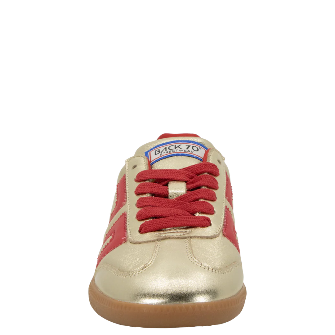 Cloud NM Sneaker in Gold Red – Gus Mayer